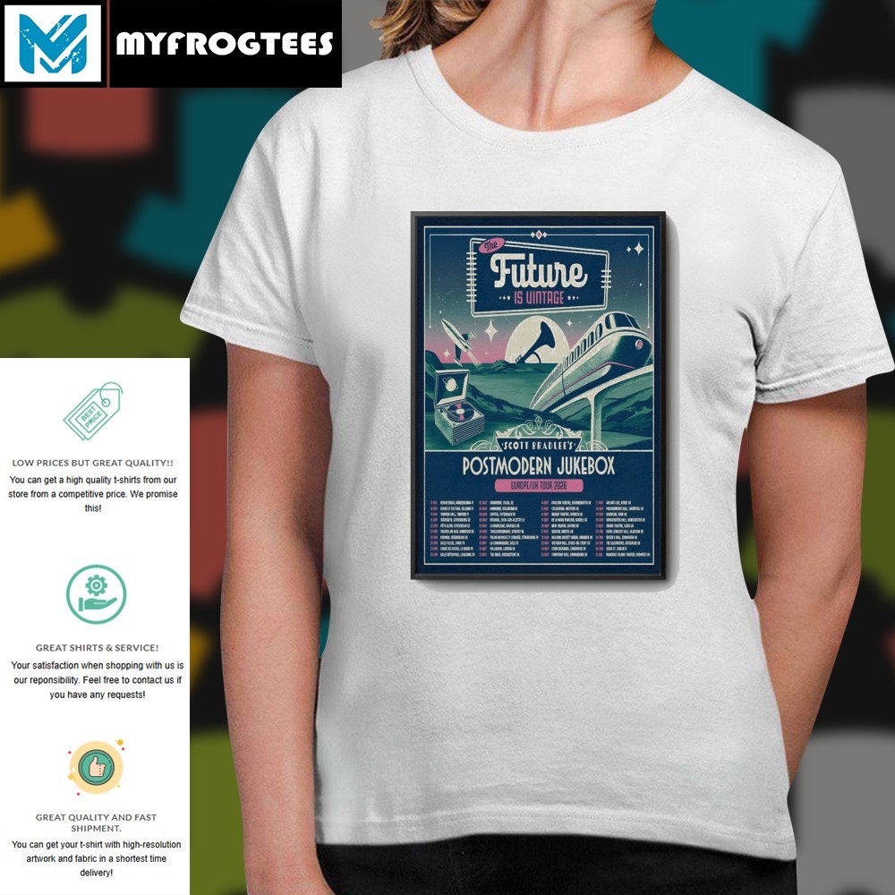 Original Postmodern Jukebox 2026 EU-UK Event Poster shirt, hoodie ...